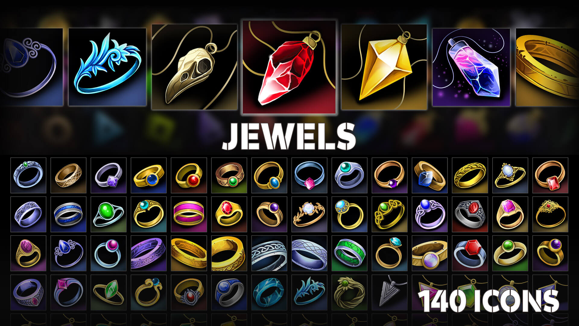 Atavism Platform - Jewels - Icons